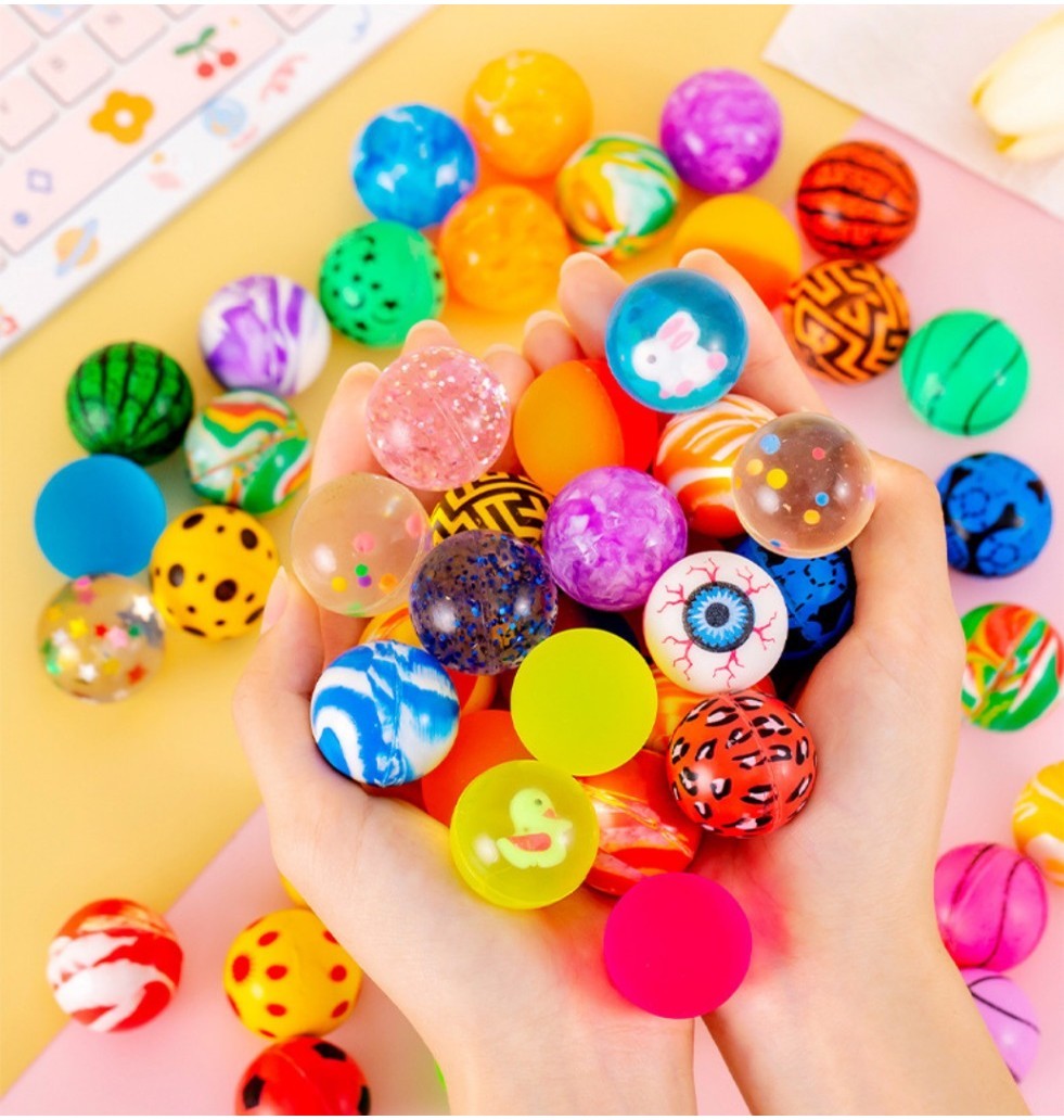 Mini Rubber Bouncing Ball Toy | Mini Ball Fun Party Toys & Gifts for ...