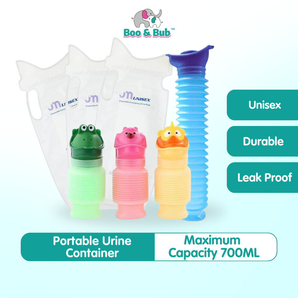 Boo&Bub Portable Urine bottle urine container vomit bag kids potty ...