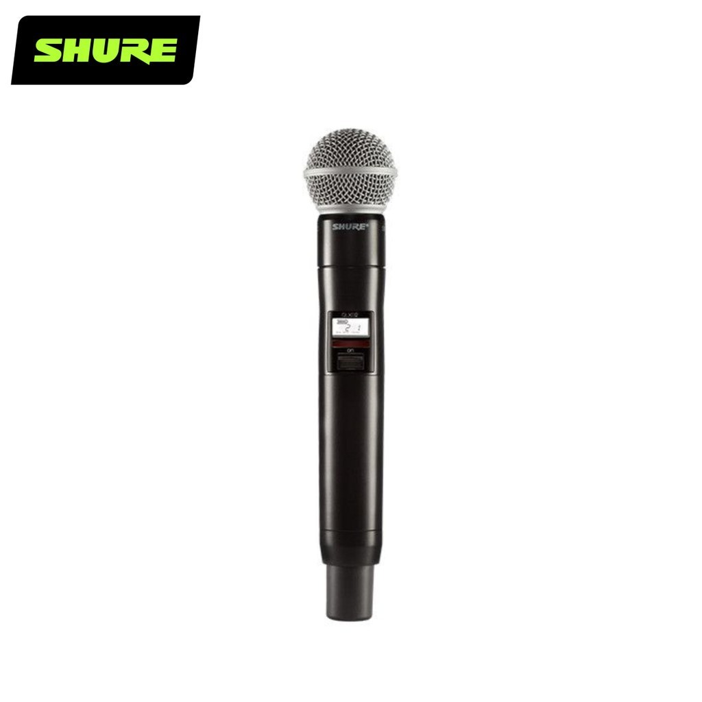 SHURE QLXD2/SM58 Handheld Transmitter with SM58 Capsule | Shopee Singapore