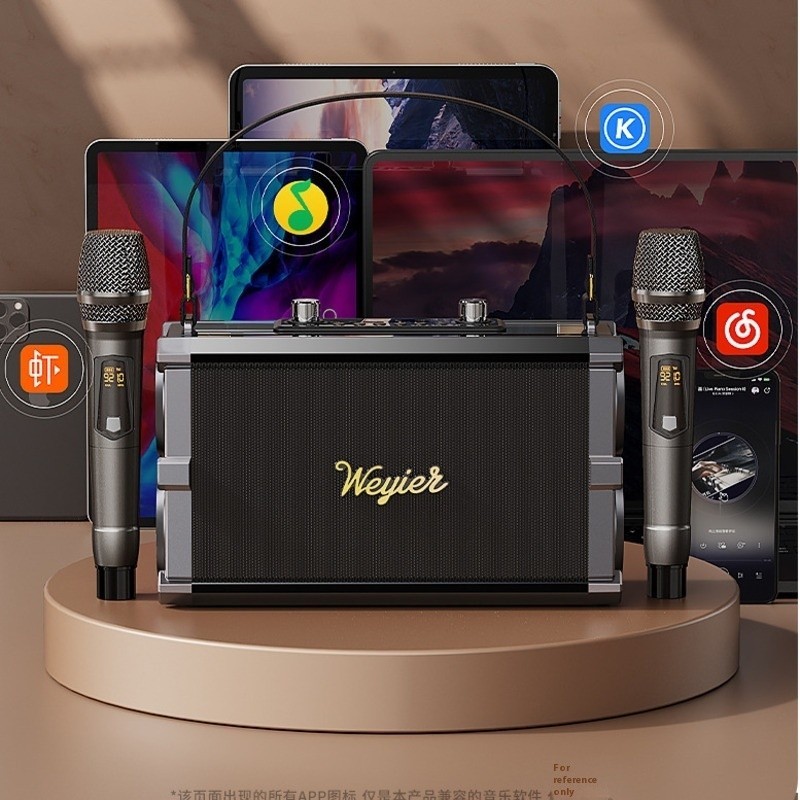Karaoke Set Furniture Audio Karaoke Microphone Integrated Machine Home ...