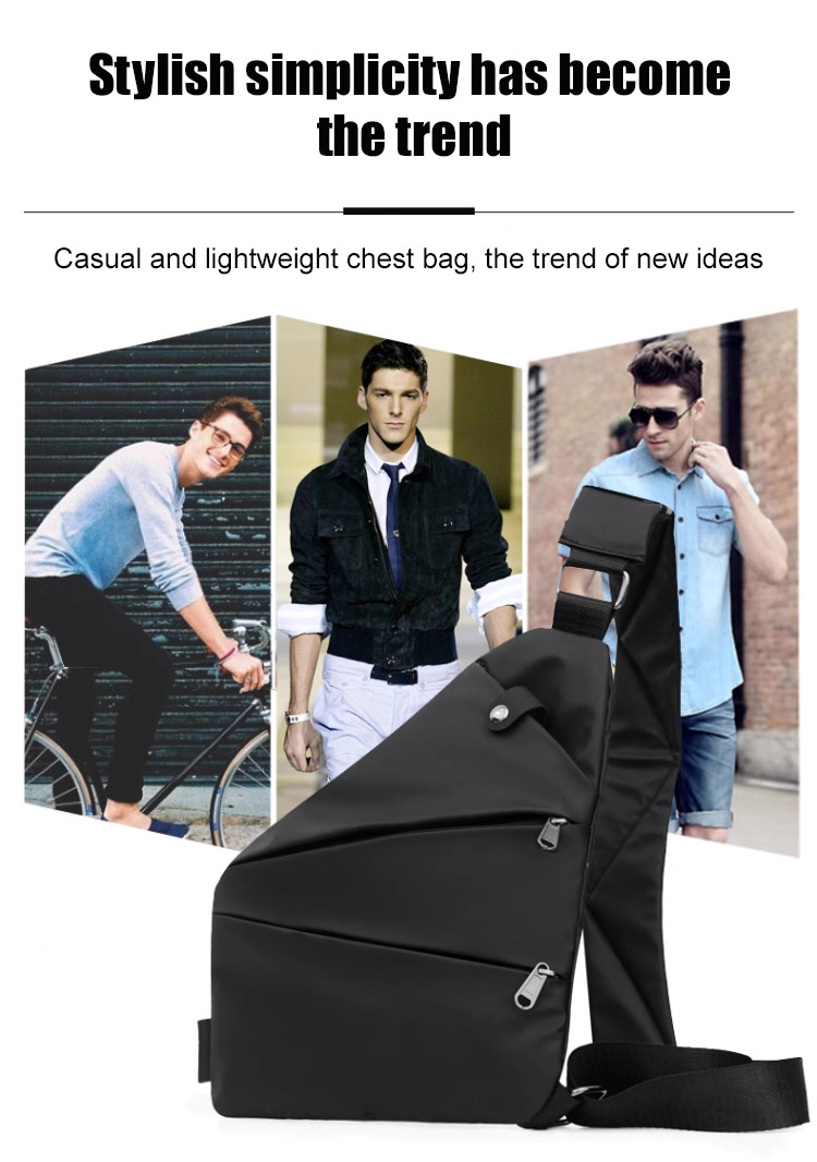 【HOT】Multi-Functional Close-Fitting Anti-Theft Chest Bag Light Portable ...