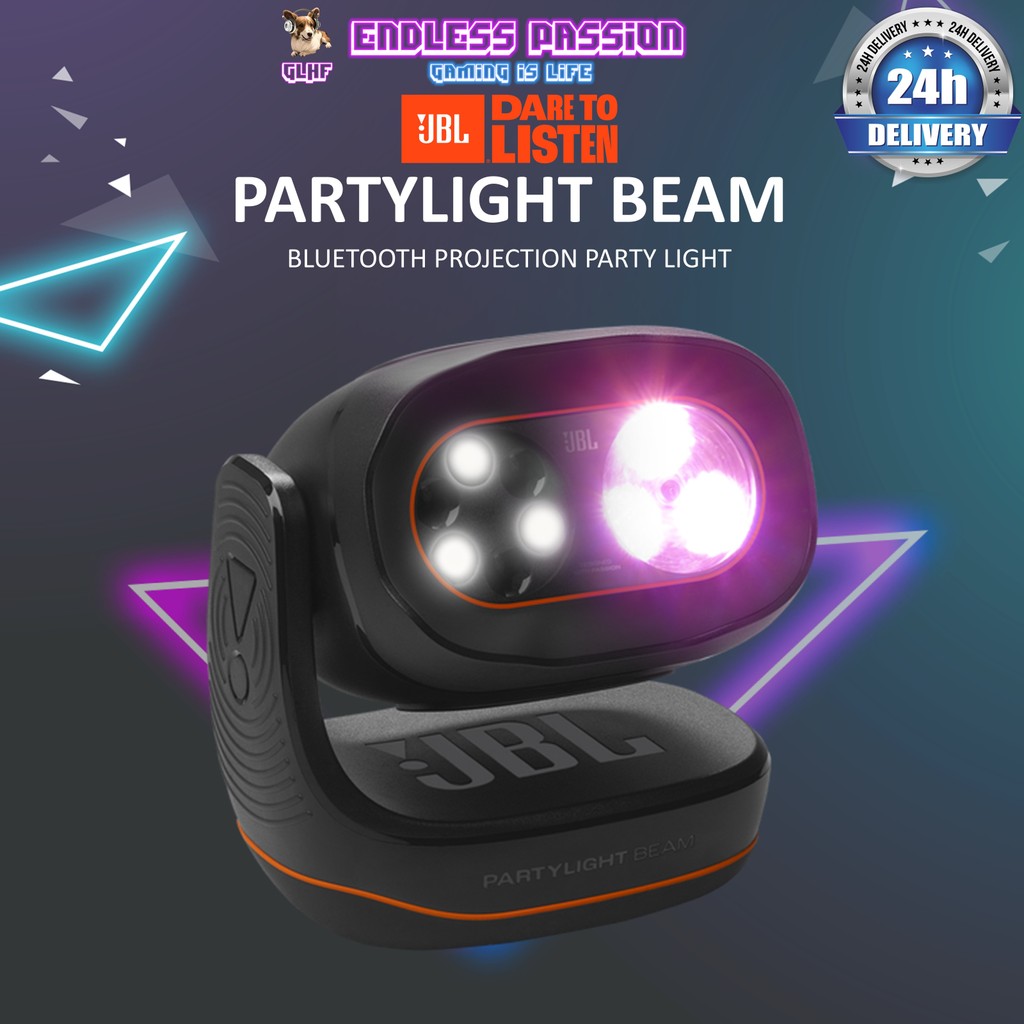 JBL PartyLight Beam - Bluetooth Projection Party Light | Shopee Singapore