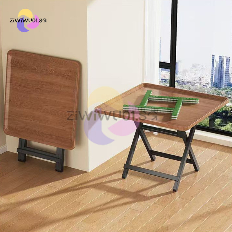 Foldable Mahjong Table Household foldable simple hand-rubbing chess and ...