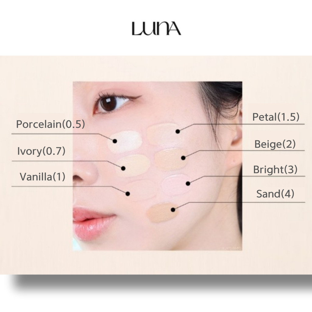LUNA Long Lasting Tip Concealer 7.5g - Conceal Correct Highlight ...