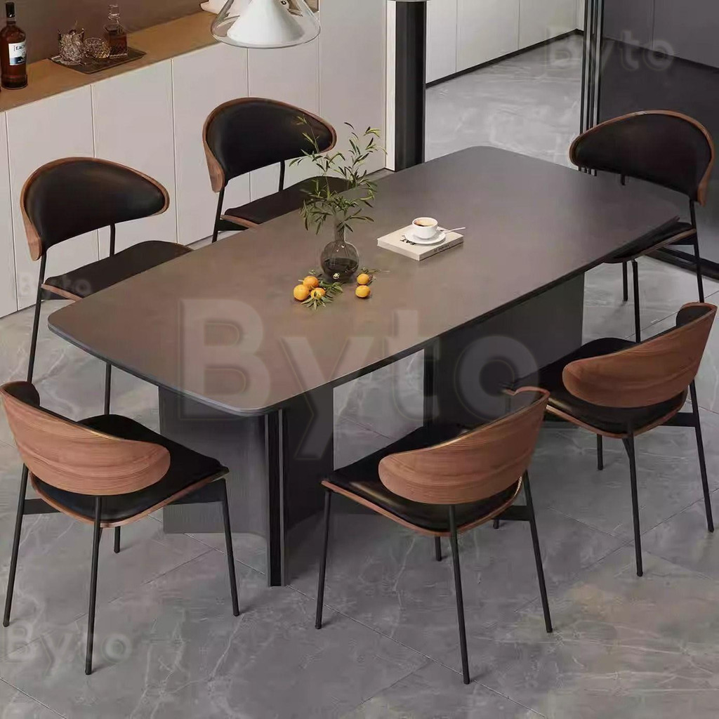 Byto Dining Table Rock table Italian light dining modern minimalist ...