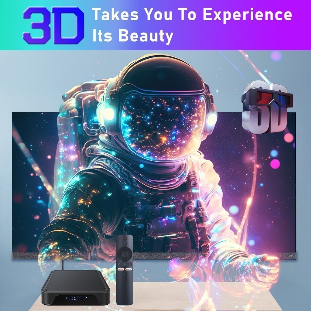 2024 TV98 PRO TV Box Android 14 ATV Allwinner H313 Quad Core 5G Dual Wifi 8K 4K Media Player ...