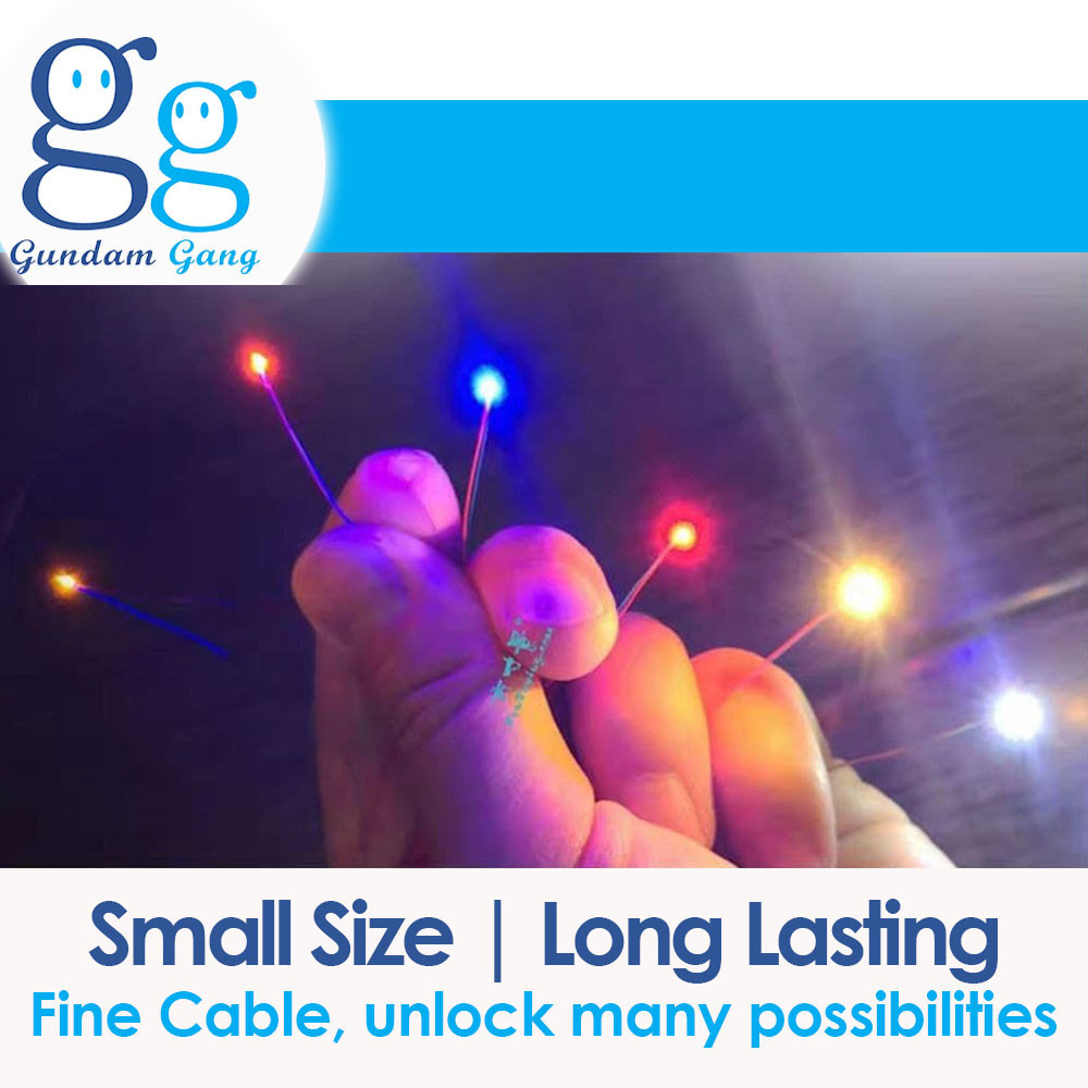 Line LED 5pcs 30cm 5v + Battery Pack Gunpla Modification Custom Scale ...