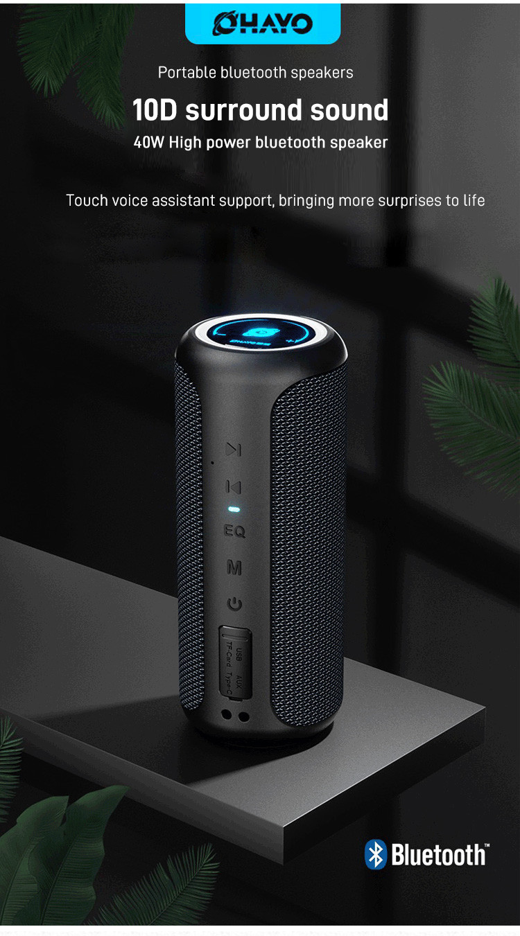【HOT】[Double Loop Subwoofer/Super Loud Volume] Wireless Bluetooth ...