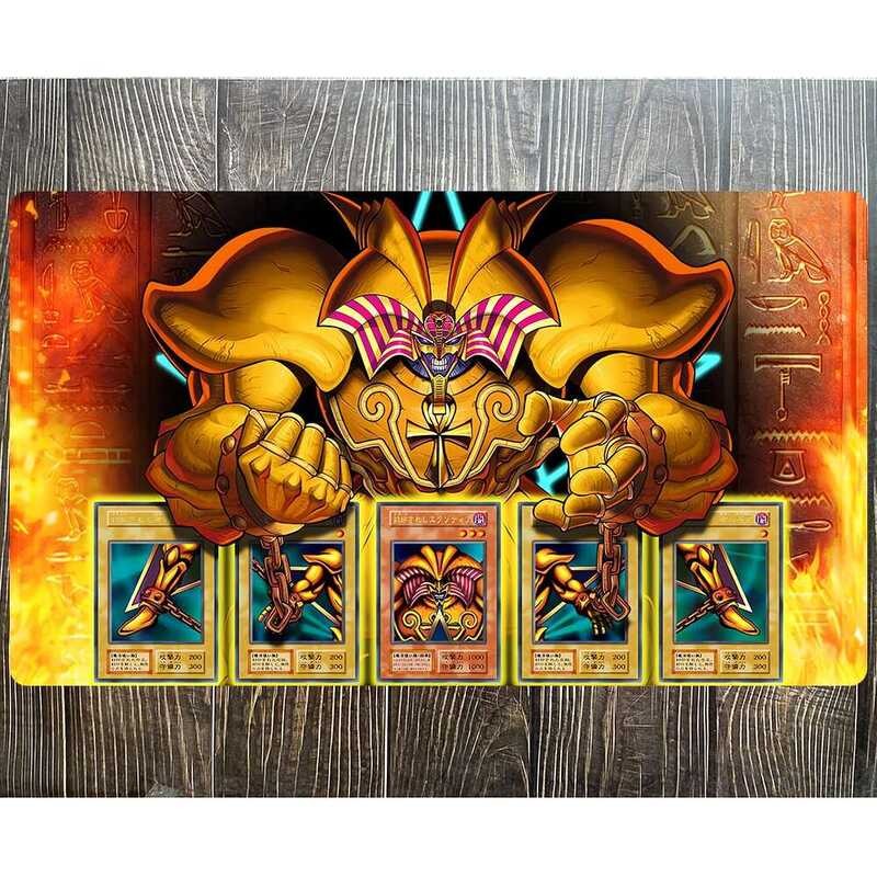 Yu-Gi-Oh Exodia the Forbidden One Playmat TCG Pad YGO Mat TCG Yugioh ...