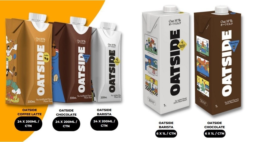 OATSIDE Barista Edition Oat Milk 1L X 6 (TETRA) | Shopee Singapore