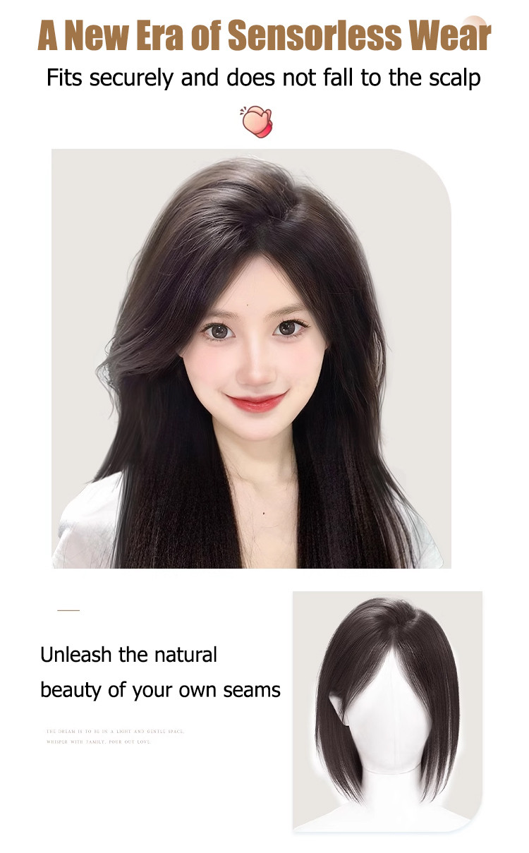 [IN STOCK] [OOTD/Natural Fluffy Hair Wig] Korean Style Light and Thin ...