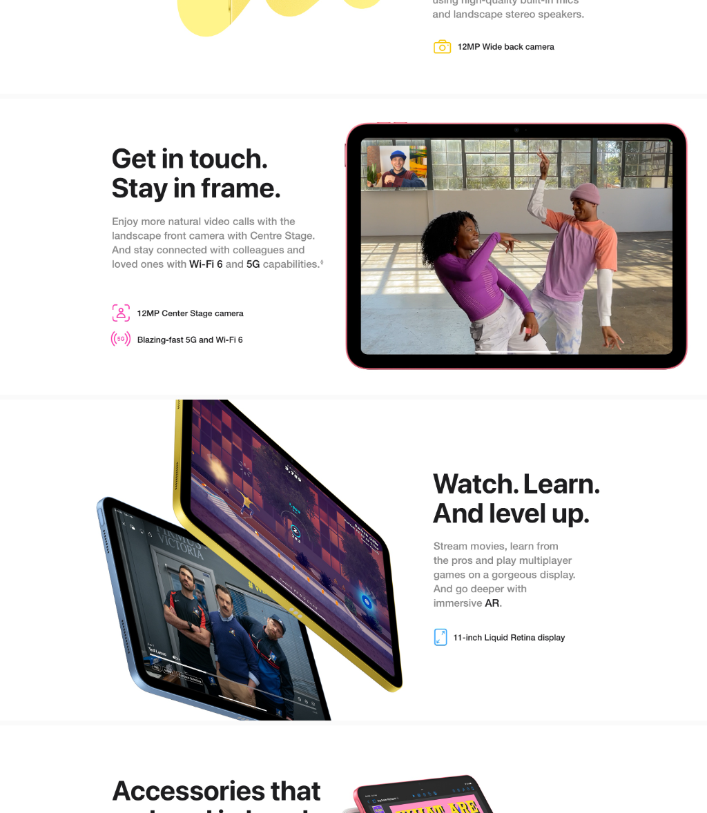 Apple iPad 11-inch, Wi-Fi + Cellular, A16 chip (2025) | Shopee Singapore