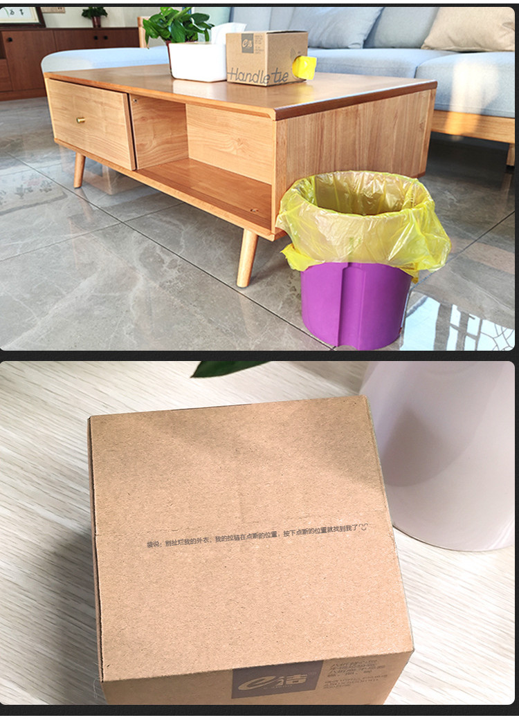 【SG Ready Stock】 200pcs Trash Bag Thickened Portable Recyclable Plastic ...