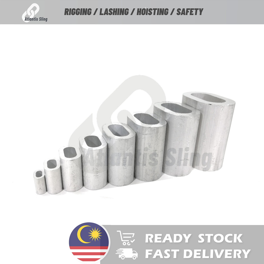Aluminium Ferrule Wire Crimp Sleeve (20MM) | Shopee Singapore