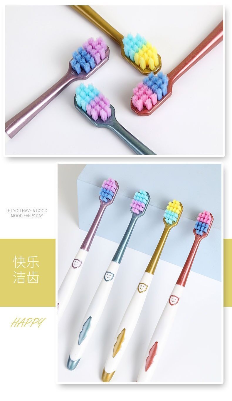 Color Bristle Toothbrush High Quality Individually Packaged Toothbrush ...