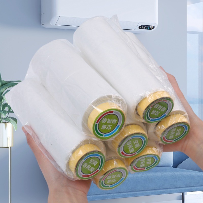 16 M/Roll PE Plastic Air Conditioner Blowing Extended Bag Flexible ...