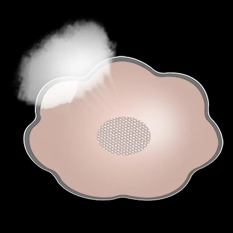 Comfortable Soft Reusable Self Adhesive Strapless Invisible Nippies ...