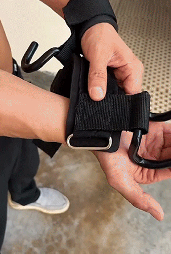 Wrist support hook grip hook trainer Weight lifting Hook Pull-up ...