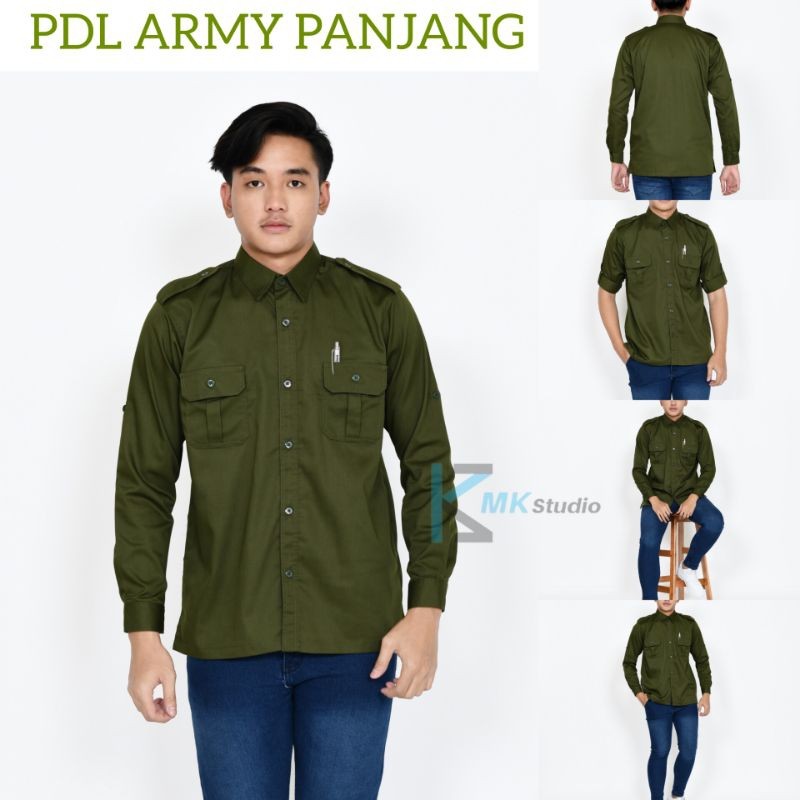 in stock KEMEJA Men's PDL Uniforms/PDL Shirts/Men's Civil Servant ...