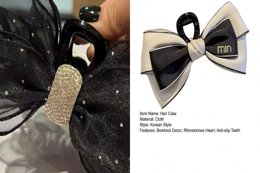 KDCOD* This hair grip has strong grip and can organize your hairstyle ...