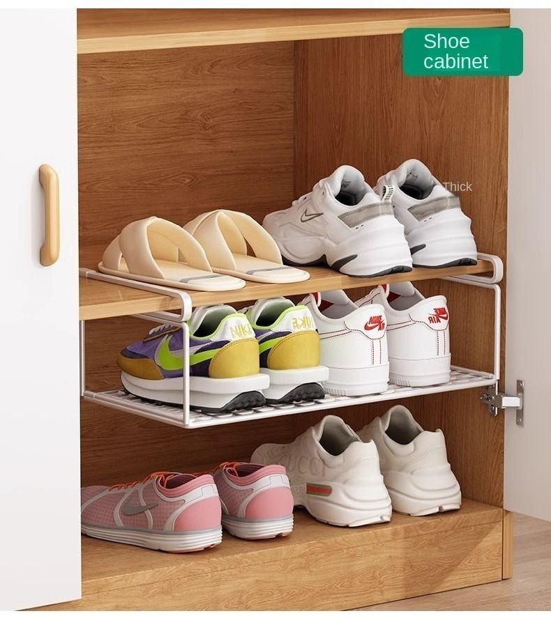 Layered Shoe Rack Household Shoe Cabinet Partition Artifact Space ...
