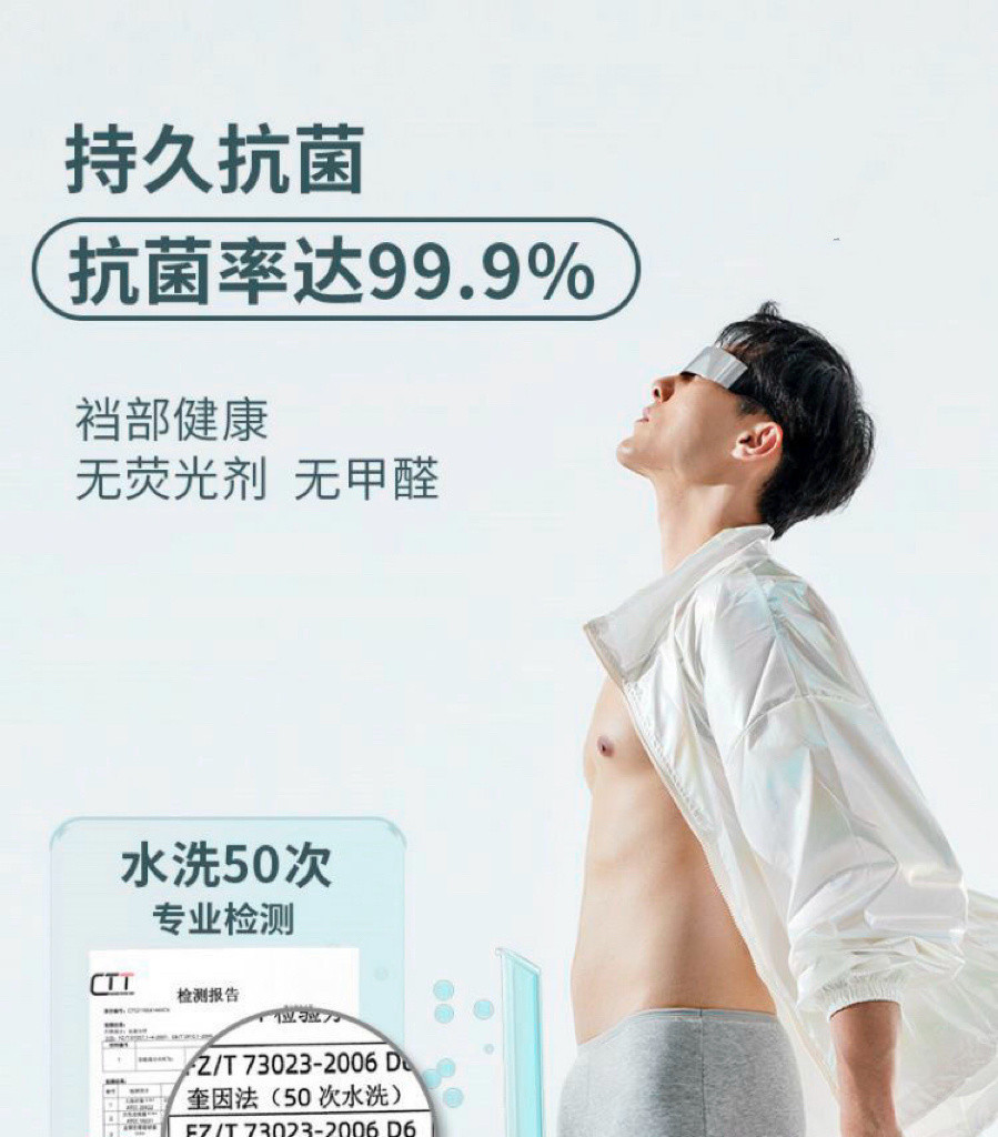 Disposable underwear30Days1051Men's Boxer Briefs Cotton Soft Sterile ...