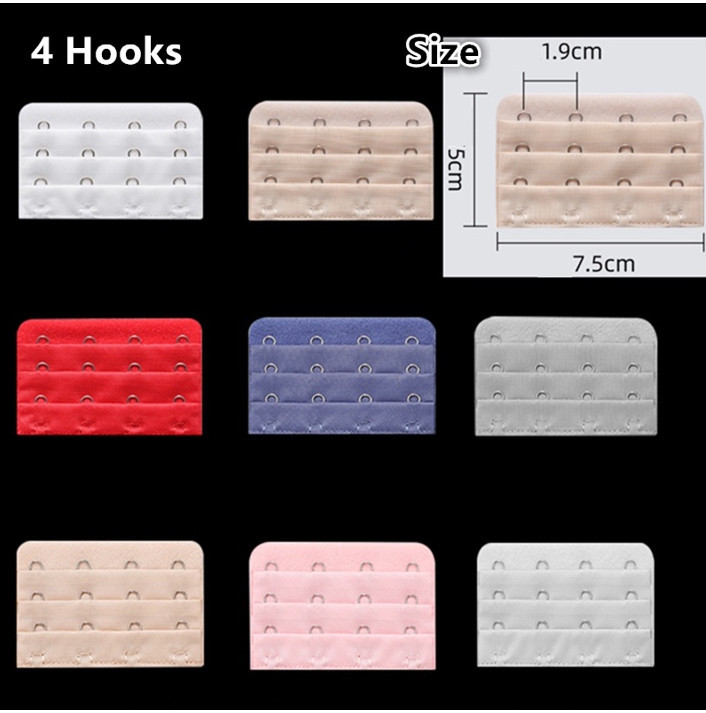 Bra Extender Bra hook Free Shipping 2 3 4 5 Hooks extenders Bra ...