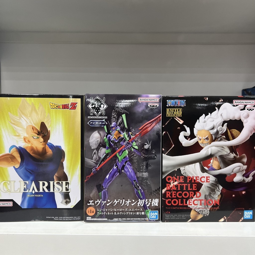 Bandai New Figure EVA Unit 1 Dragon Ball Z Majin Vegeta One Piece Luffy ...