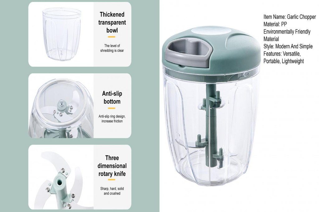 {uStuttg} Portable Food Processor Portable Garlic Chopper Blender for ...
