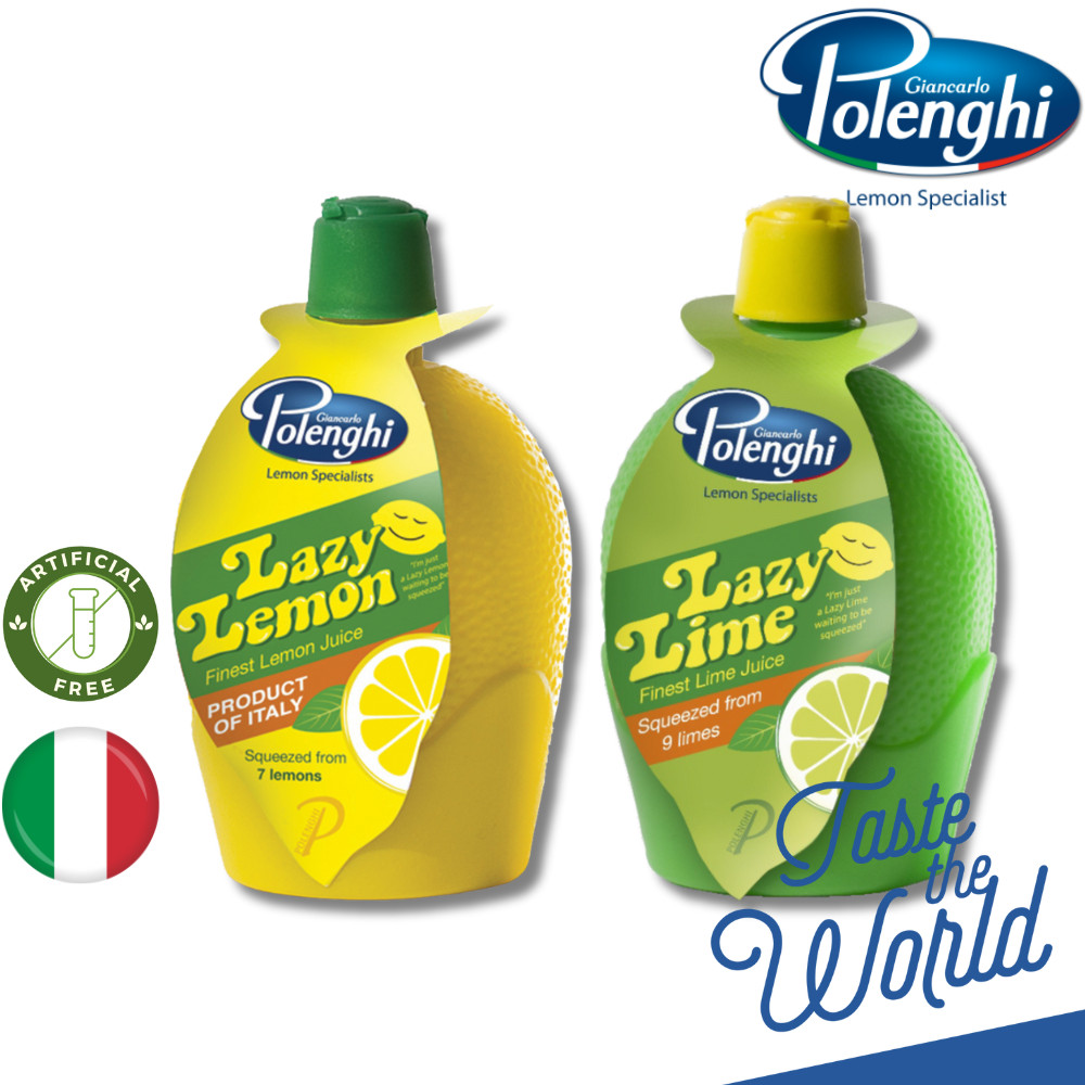 Polenghi Lazy Lemon/Lime Juice Concentrate 200ml | Shopee Singapore