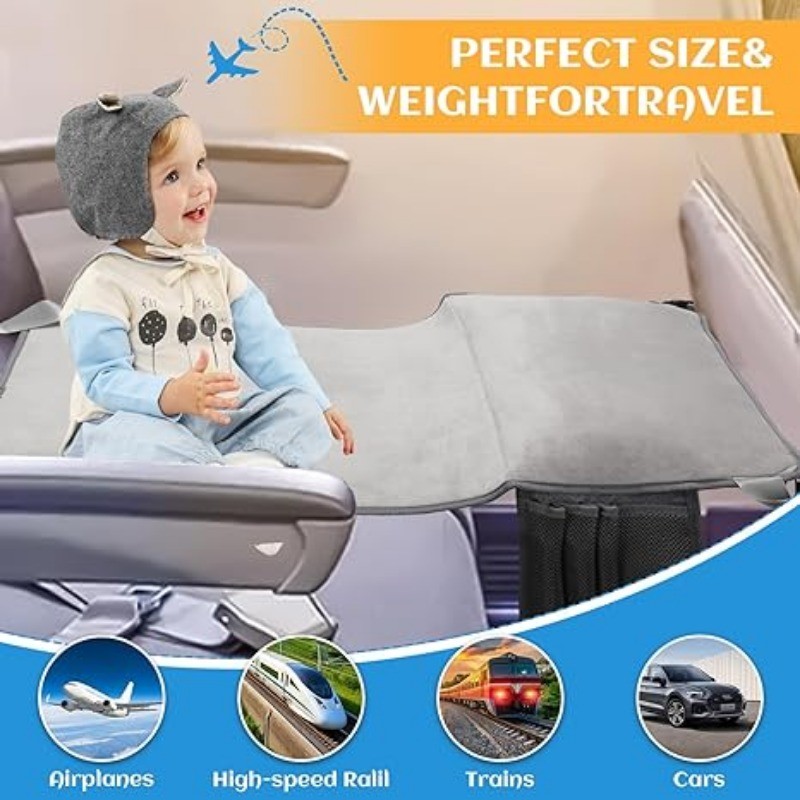 airplane seat extender Plane Bed Toddler Travel Seat Belt Carry Bag ...