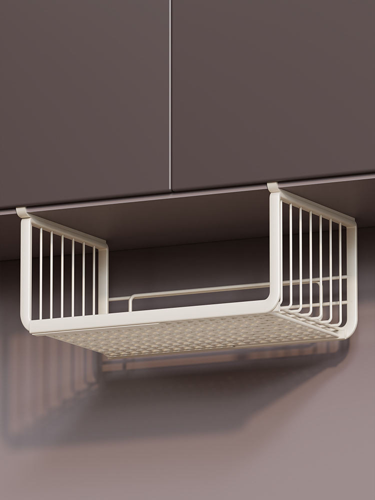 kitchen retractable rack/// Kitchen Storage Rack Hanging Cabinet ...