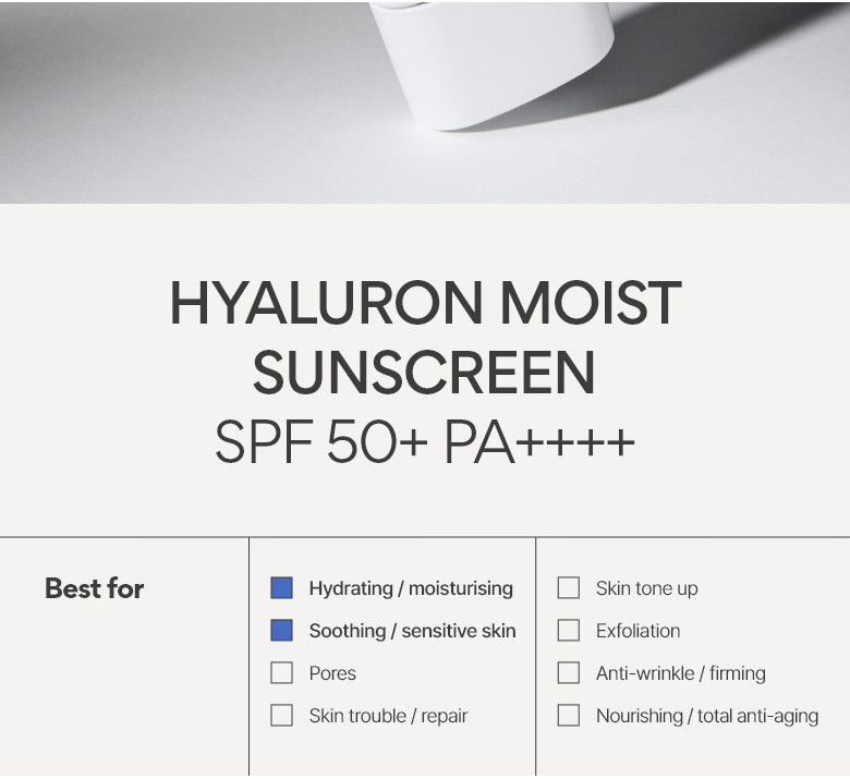 [Buy 2 EXTRA 10% OFF] INNISFREE Hyaluron Moist Sunscreen 50ml - Light ...
