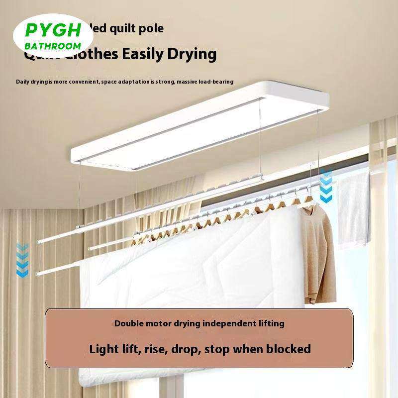 Automated Laundry Rack/Smart Laundry System Ultra thin invisible ...