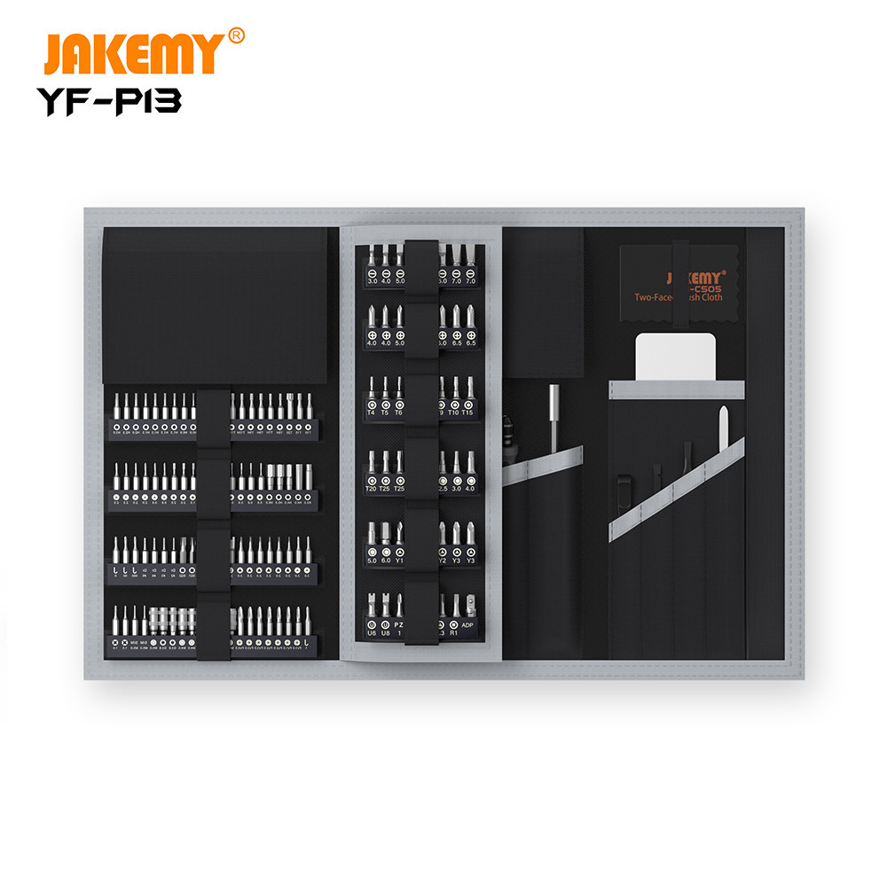 JAKEMY YF-P13 Precision Magnetic Screwdriver Set Spudger Pry Opening ...