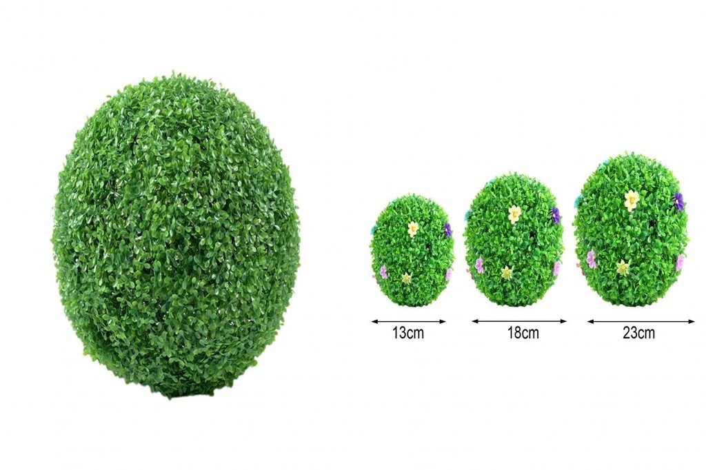 [Nice] Living Room Artificial Plant Lifelike Topiary Ball Realistic Uv ...