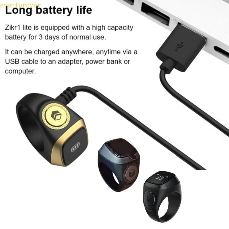 EV Electronic Prayer Counter with Prayer Time Reminder Function Digital ...