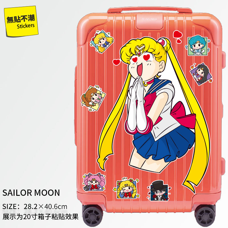 - Ready stock| Da Zhang Sailor Moon Sailor Moon Car Sticker Cartoon ...
