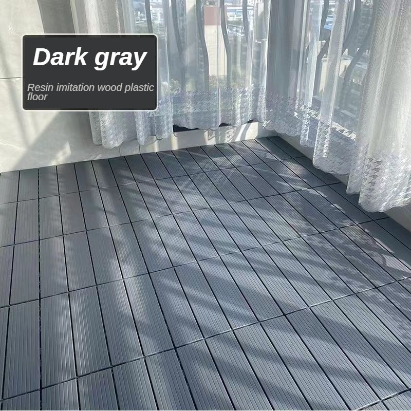 Outdoor Plastic Floor Balcony Roof Terrace Floor Self-Paving Splicing ...