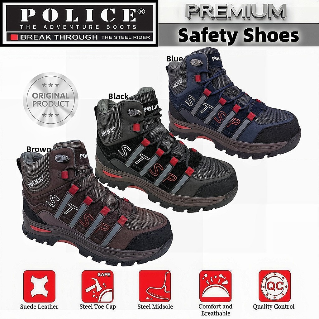 2025 NEW ARRIVAL Premium Quality Safety Shoes 93650 Mid Cut Laces Up ...