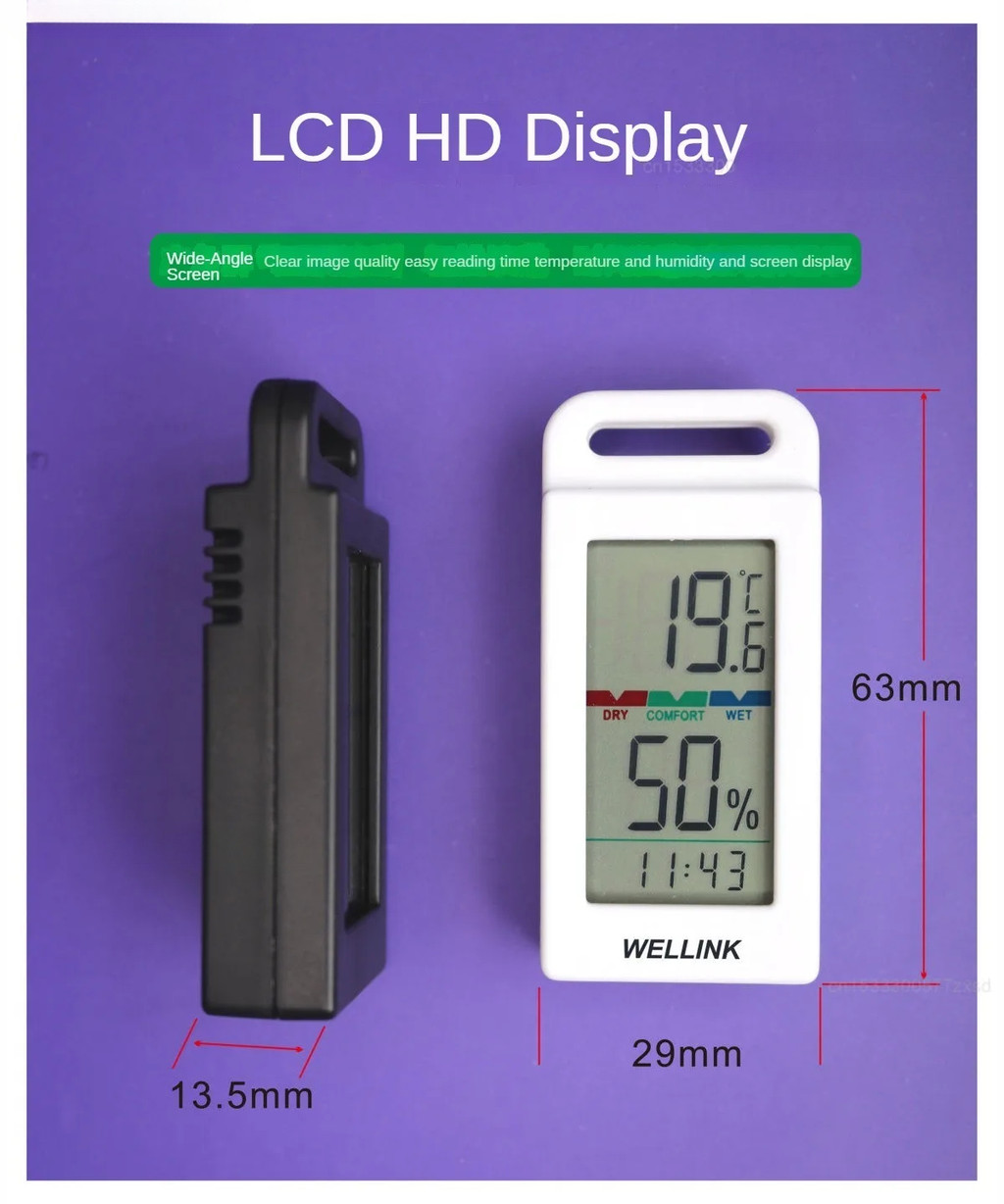 Wellink Thermometer Hygrometers Compass 3 in 1 Outdoor Camping ...