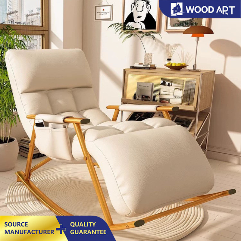 ZL Lazy Sofa Chair Rocking Chair Small Lounge Lazy Sofa Single Back ...