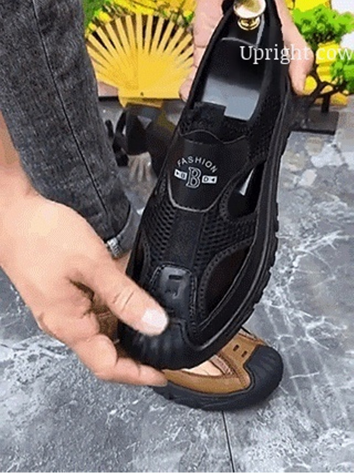 💕Best Sell💕Men's Sandals Essential for Lazy People/One Foot Stirrup ...