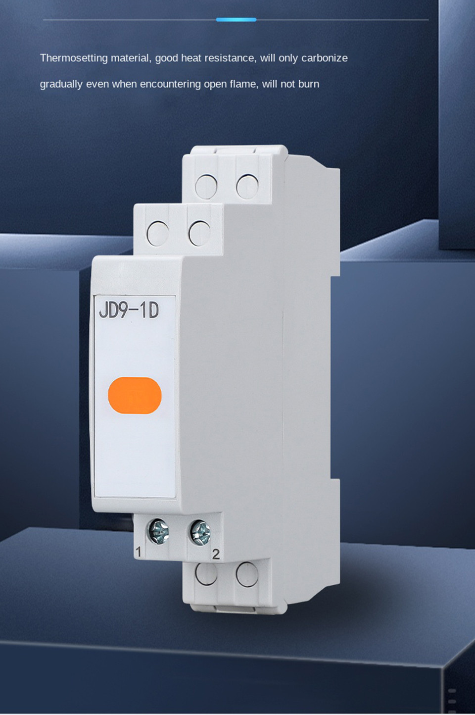 Din Rail type Power indicator light LED signal light 220v 24v ...