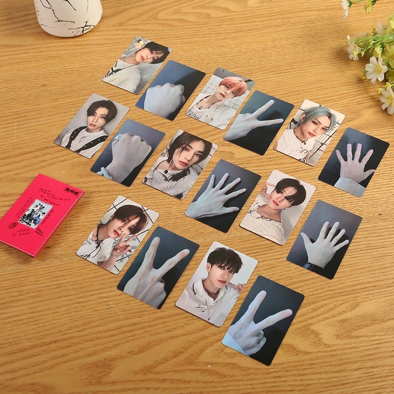 Kpop Idol Stray Kids New Album Rock Star Photocard Skz Photo Card Stay ...