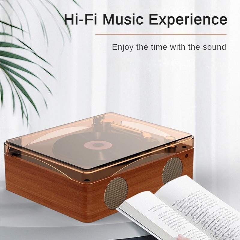 Retro Multifunctional CD Player Portable High Fidelity Audio Quality ...