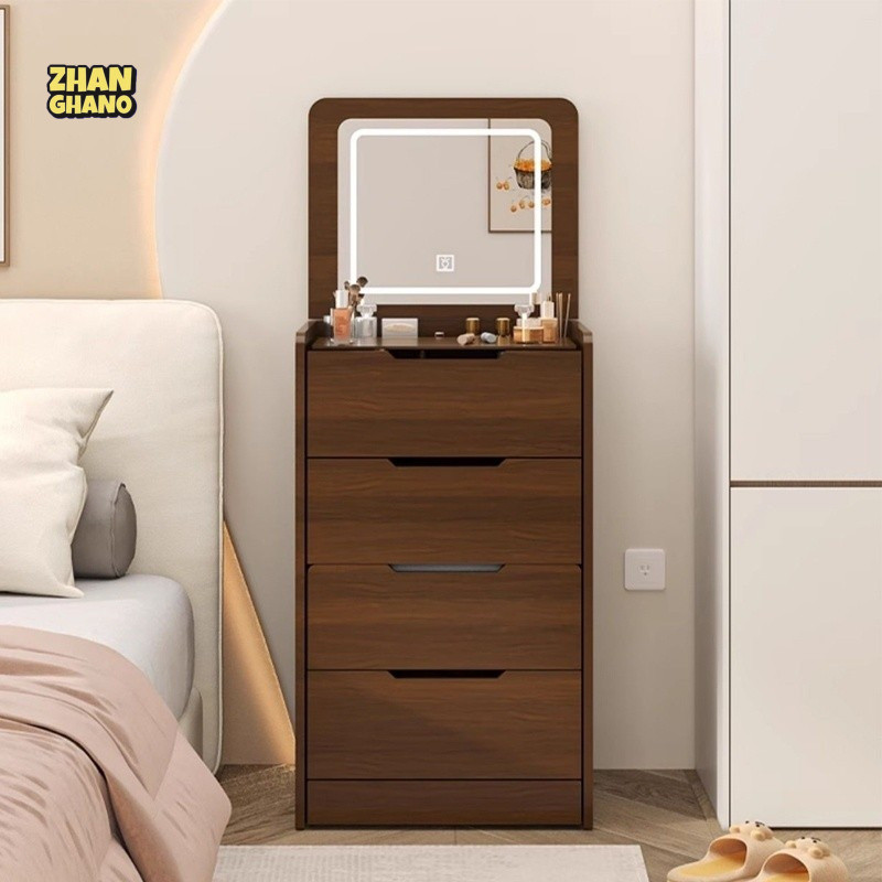 Dressing Table Small Apartment Dresser Small Bedroom Integrated Bedside ...