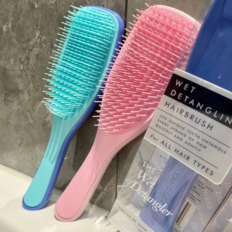 TANGLE TEEZER Comb Queen Comb's Easy-to-comb and Smooth Hair Massage ...
