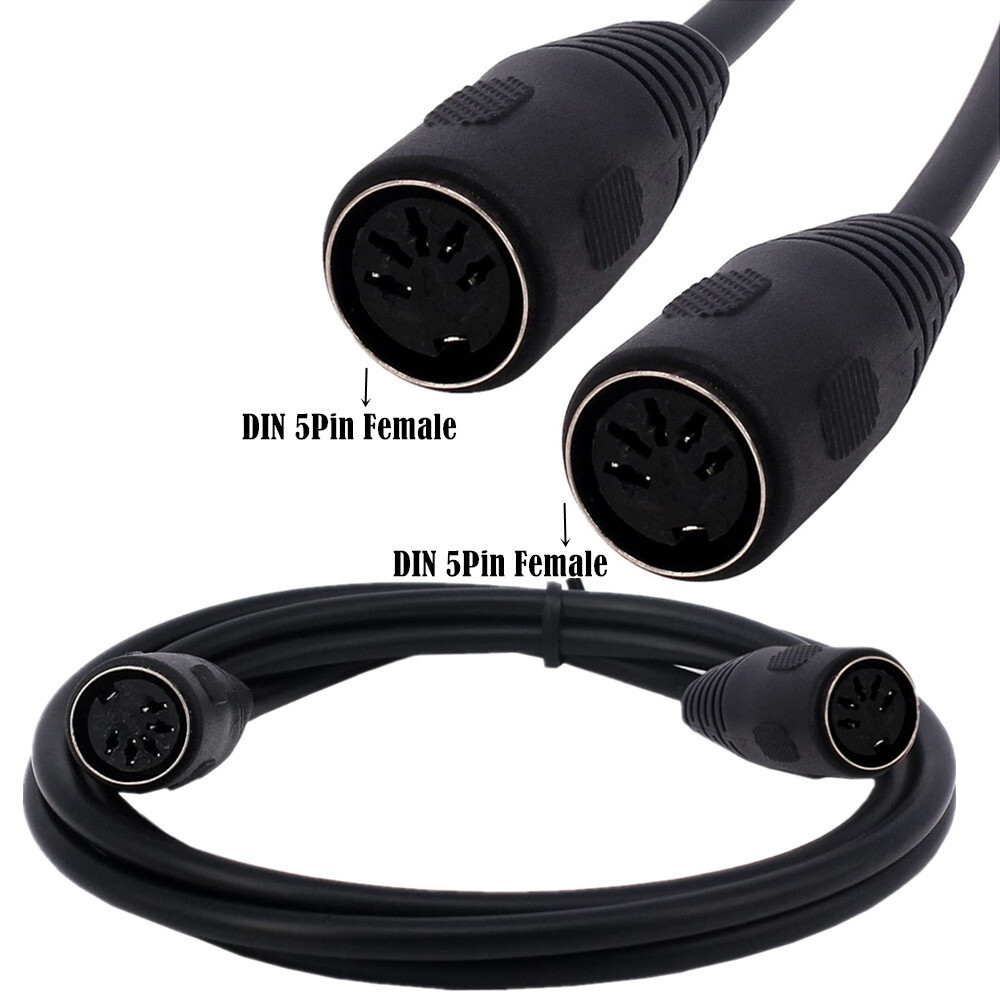 5pin Big DIN to 5PIN Big DIN midi Female Female Female Adapter ...