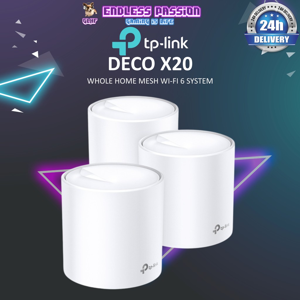 TP Link Deco X20 AX1800 Whole Home Mesh Wi-Fi System | Shopee Singapore